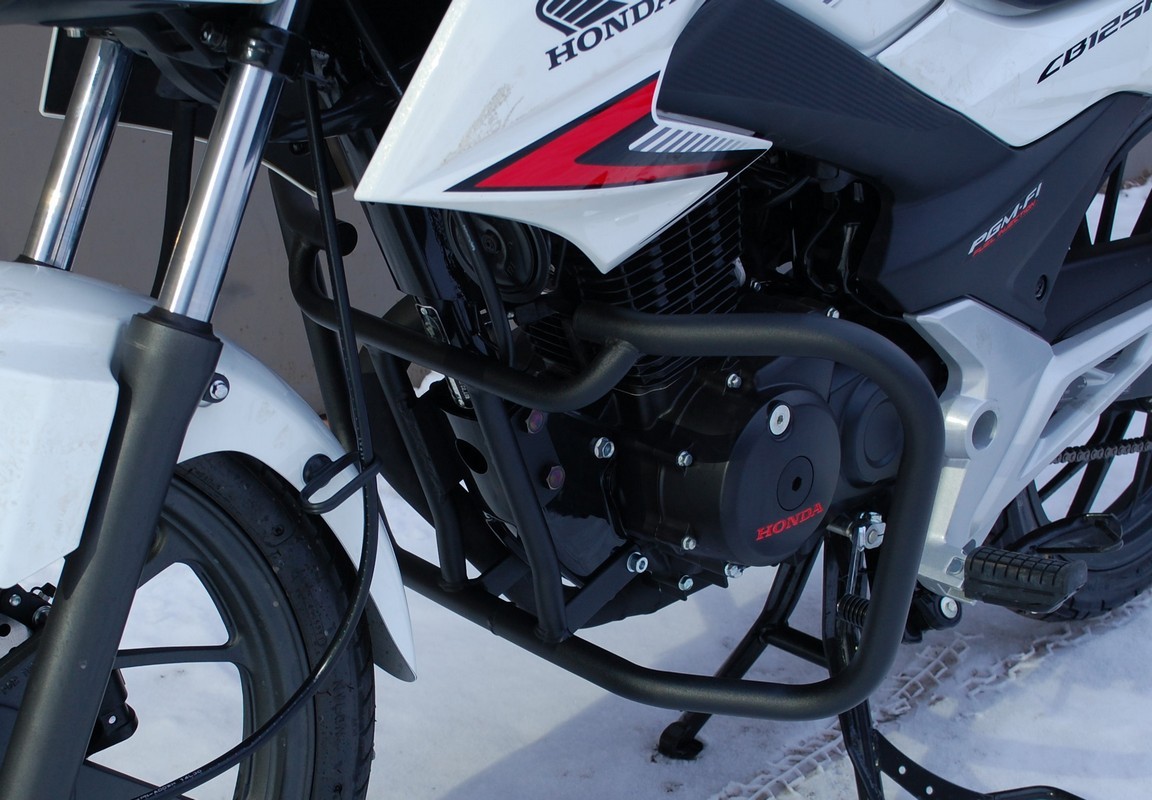 Honda CB125F 2015- Crash Bars Engine Guard Frame Protector + GIFT | eBay UK