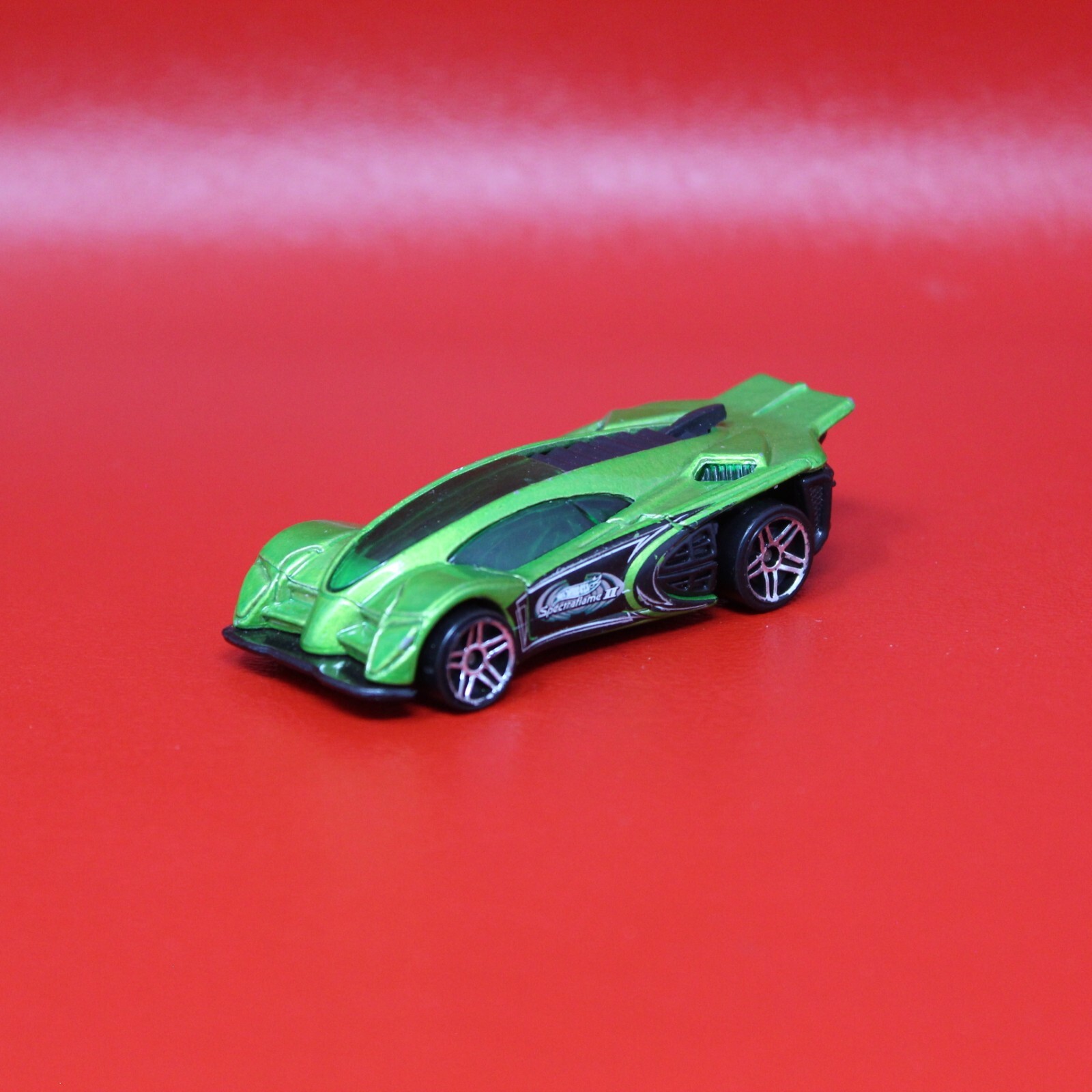 2003 Hot Wheels #108 Side Draft Green HW Spectraflame II 1:64 Loose 5sp ...
