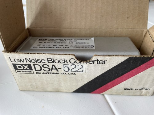 DX Antenna Low Noise Block Down-Converter DSA-522 Japan NOS Unused | eBay