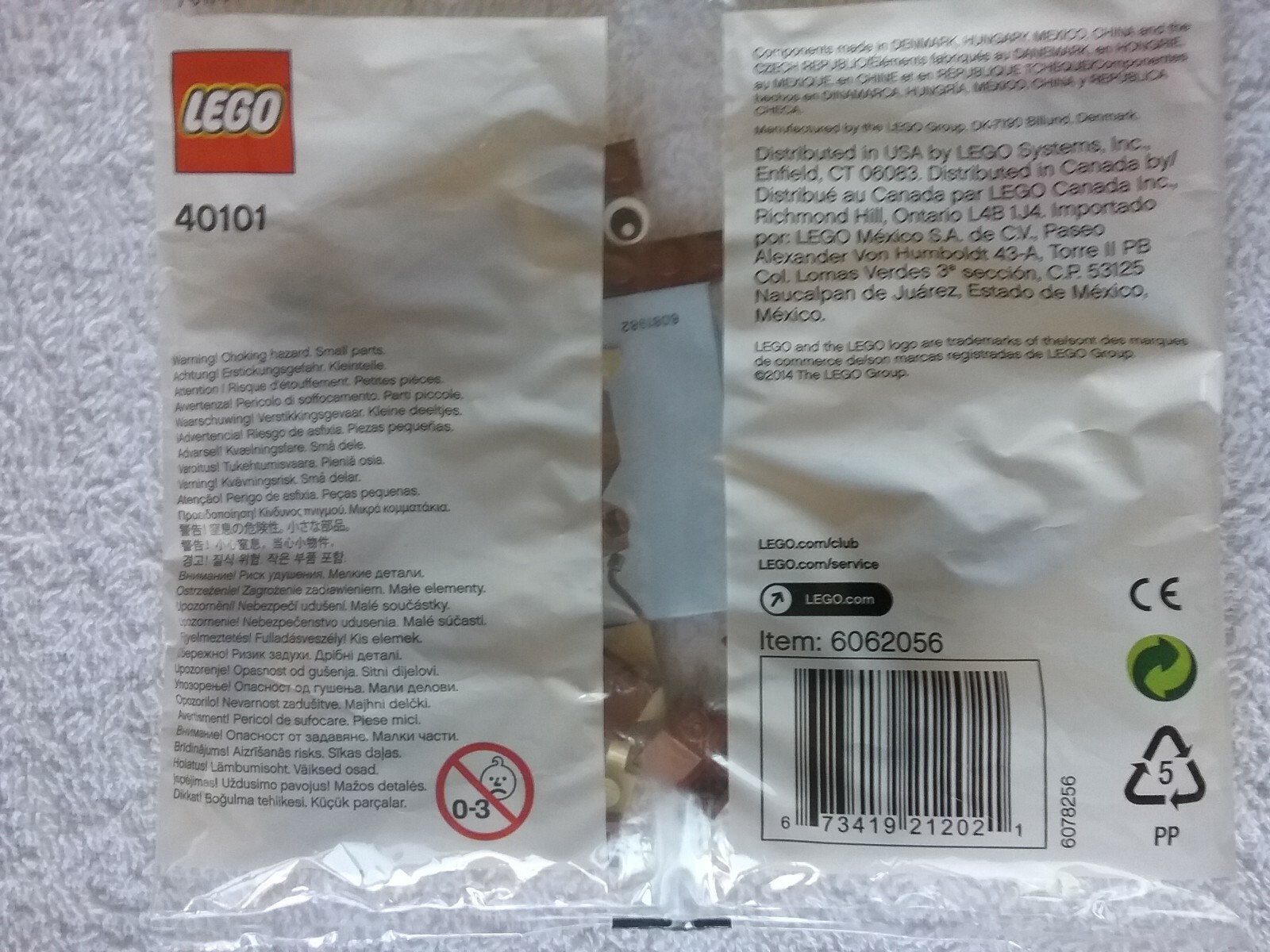 LEGO Monkey 40101 Monthly Mini Build August 2014 RARE Minifigure NEW ...