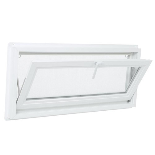 Basement Windows Replacement Hopper Locking Window w/Vent 31.75 x13-23 ...