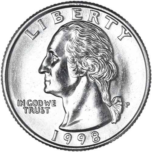 1998 P Washington Quarter BU US Coin See Pics X127 | eBay