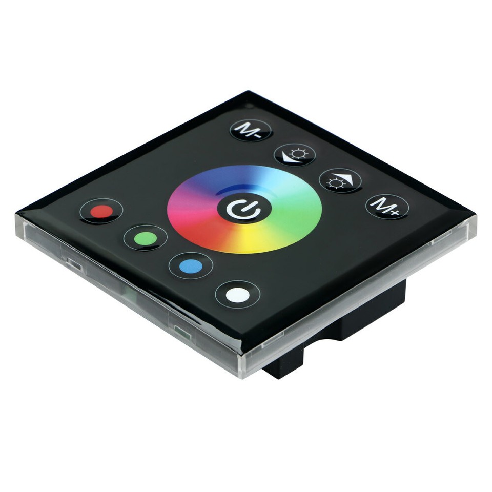 Touch Panel Dimmer Switch Controller for DC12/24V RGBW Led Strip Light ...