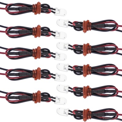 inline resistor Purple Motorcycle Turn Signal 10x 12v 5mm LED Diode ...