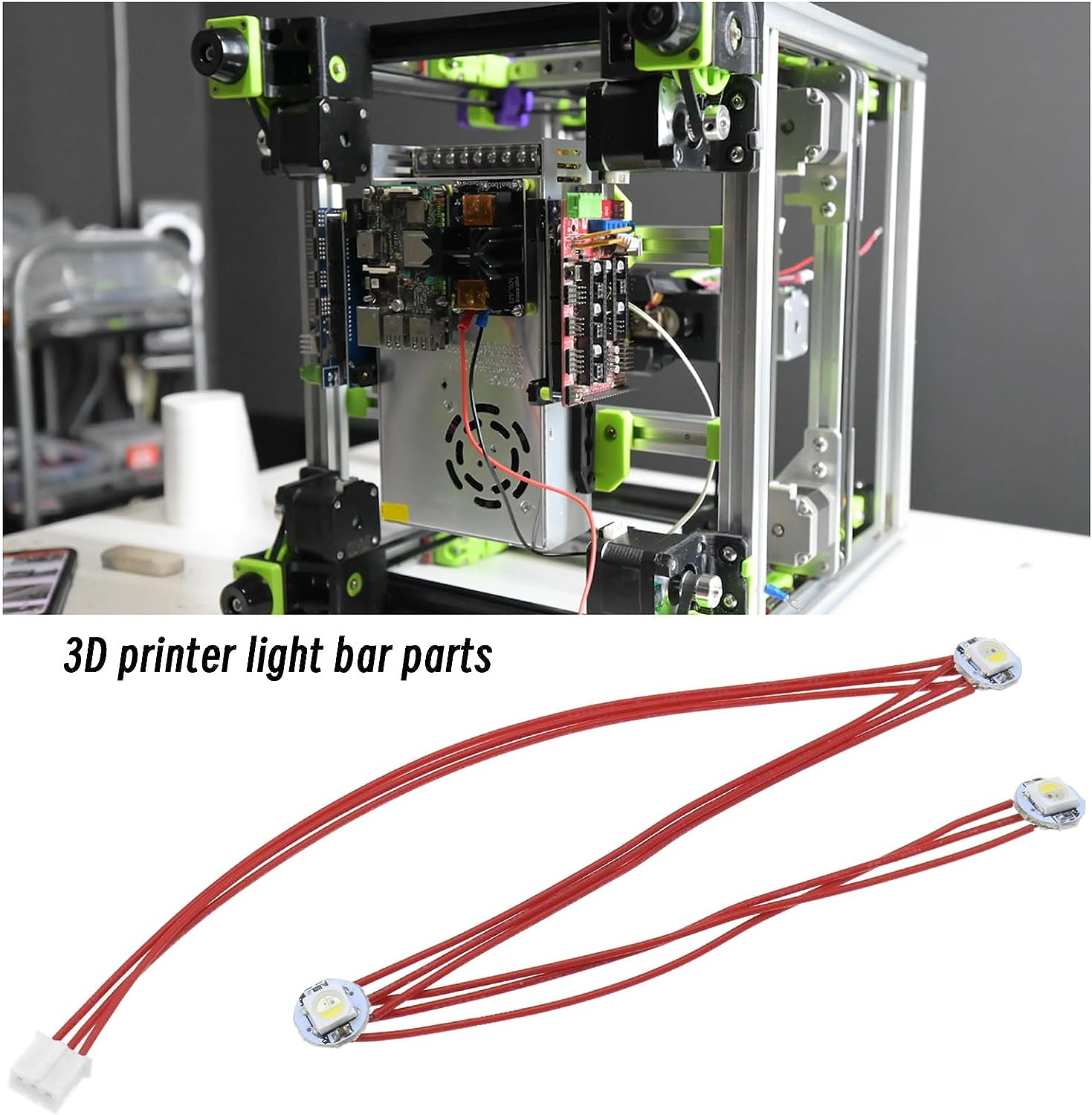 Stealthburner LED Kit RGBW Mini Button PCB LED Installed with PTFE ...