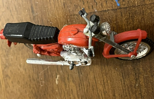 Diecast Toy Yamaha Motorcycle Dirt Bike 650 Vintage RED RARE | eBay