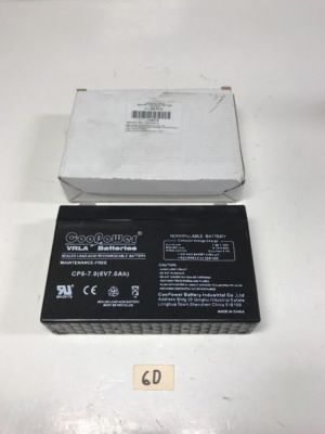 New! Coopower 5EFF5 Sealed Lead Acid Battery *Fast Shipping* Warranty ...