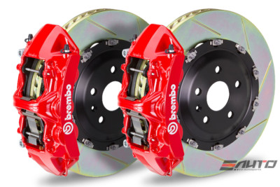 Brembo Front GT BBK Brake 6Pot Red 365x34 Slot Rotor for Benz CLA45 A45 ...