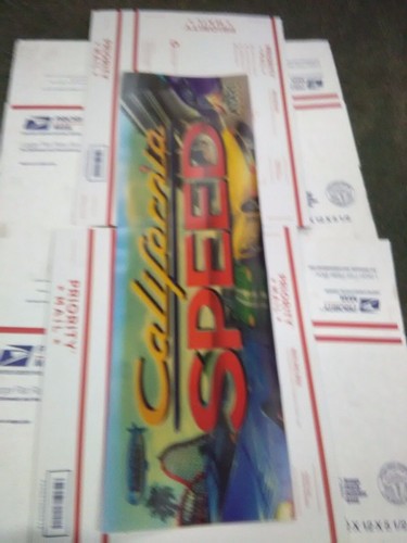 california speed arcade marquee #1 | eBay