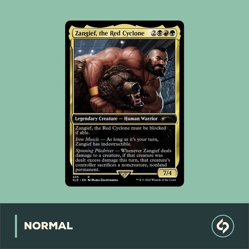 MTG | Zangief, the Red Cyclone | STREET FIGHTER x SECRET LAIR | NM | EN ...
