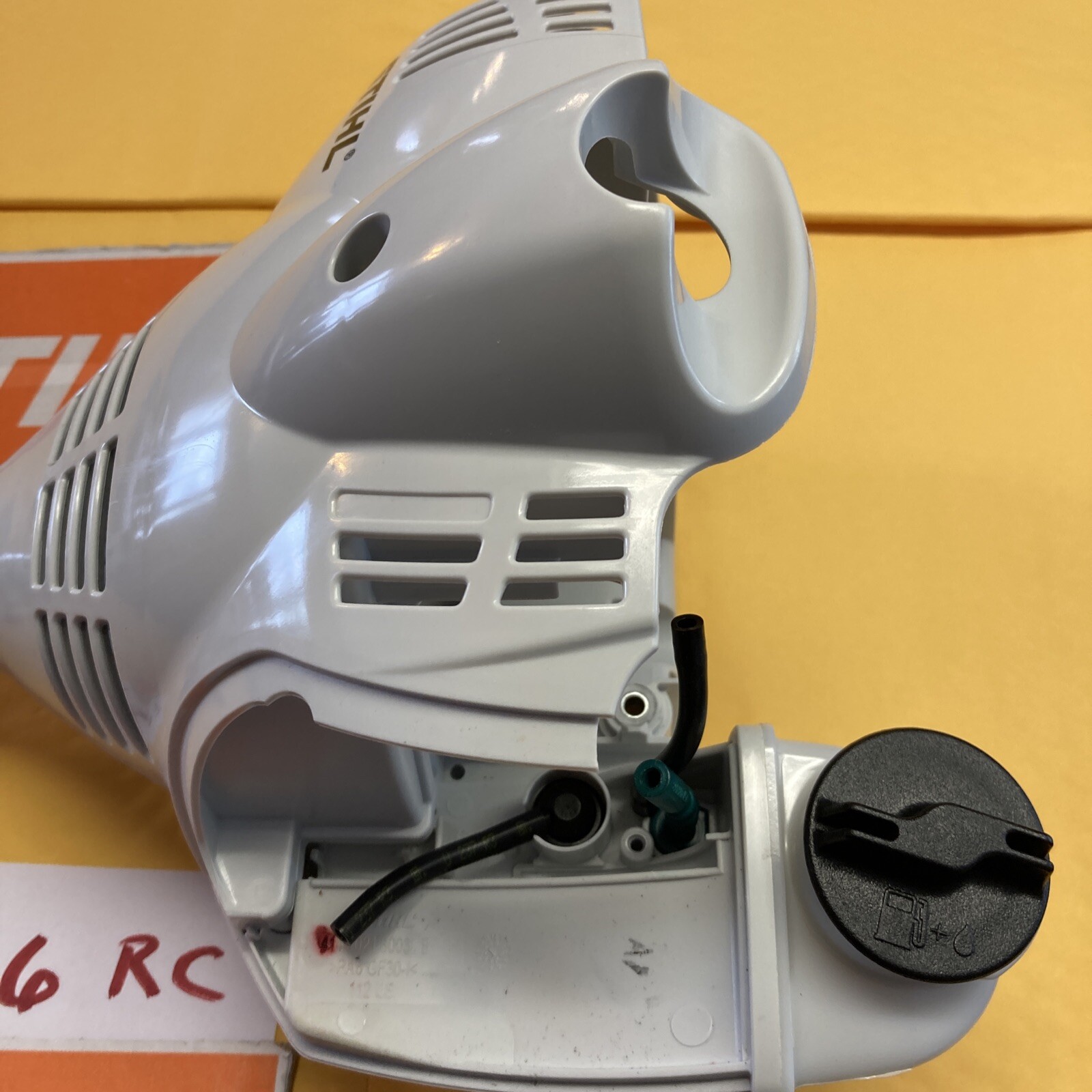 NEW Genuine OEM STIHL FS 56 RC Trimmer Fuel Tank Plastics Top And ...