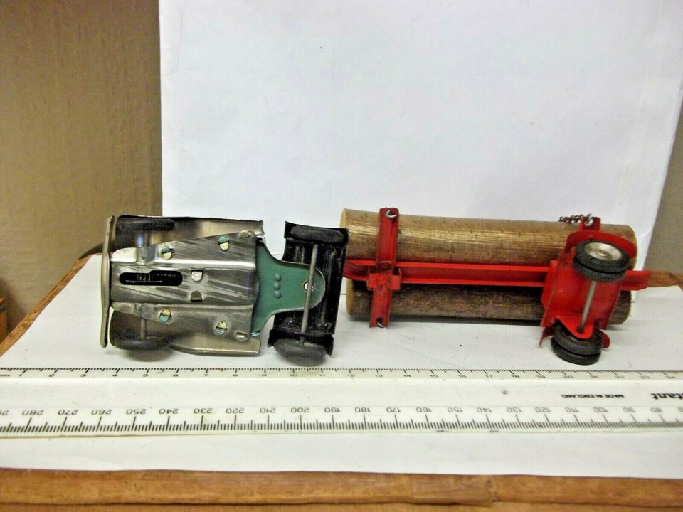 TRIANG MINIC TIMBER TRUCK - GOOD CONDITION - MOTOR WORKING -NEW ZEALAND ...