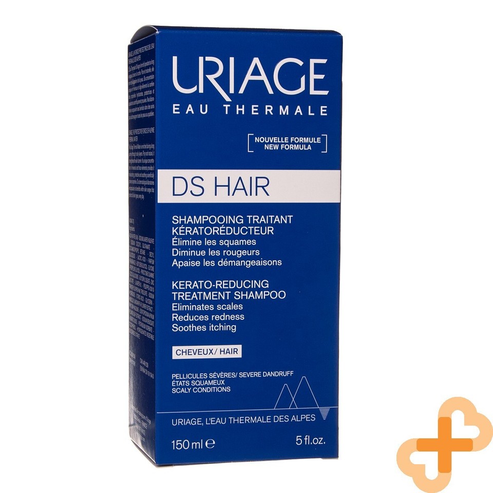 URIAGE DS Shampoo Itching Scalp Anti Dandruff Scales Redness Soothes ...