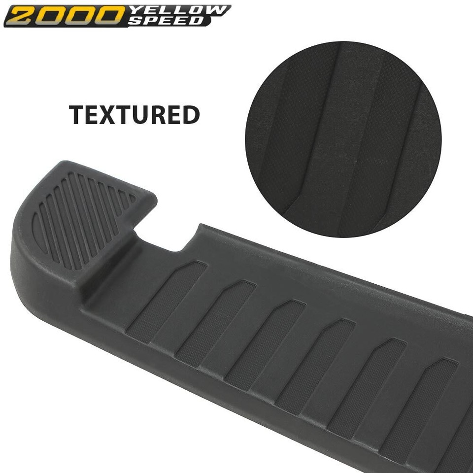 Rear Bumper Top Step Pad Cover w/ Tow and Park Aid Fit For Ford 2015 ...
