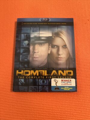 Homeland: The Complete First Season (Blu-ray Disc, 2012, 3-Disc Set ...