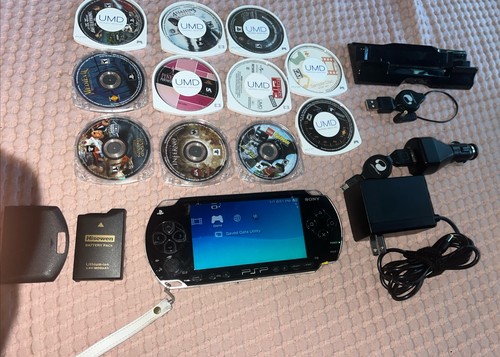 Sony PSP 1001 With Games, Accessories And Case | eBay
