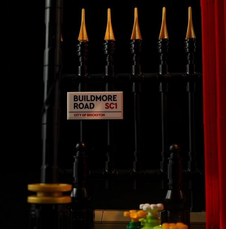 For Red London Telephone Box Light Kit Compatible with LEGO 21347 ...