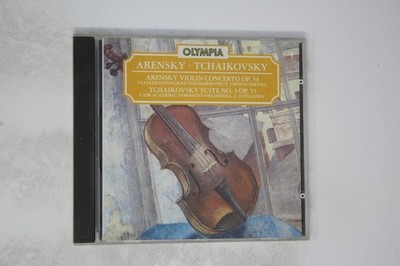 Olympia Arensky Tchaikovsky Violin Concerto Op 54 Suite No 3 CD | eBay
