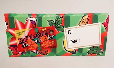 Vintage 1997 Amurol MONEY HOLDER Bubble Gum Fleer candy container ...