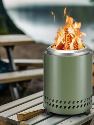 High Quality Stainless Steel Smokeless Fire Pit, Wood or Pellet Burning ...