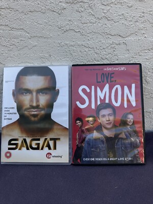 Gay Themed DVDs Love, Simon (DVD, 2018) & SAGAT (DVD 2011) 24543471097 ...
