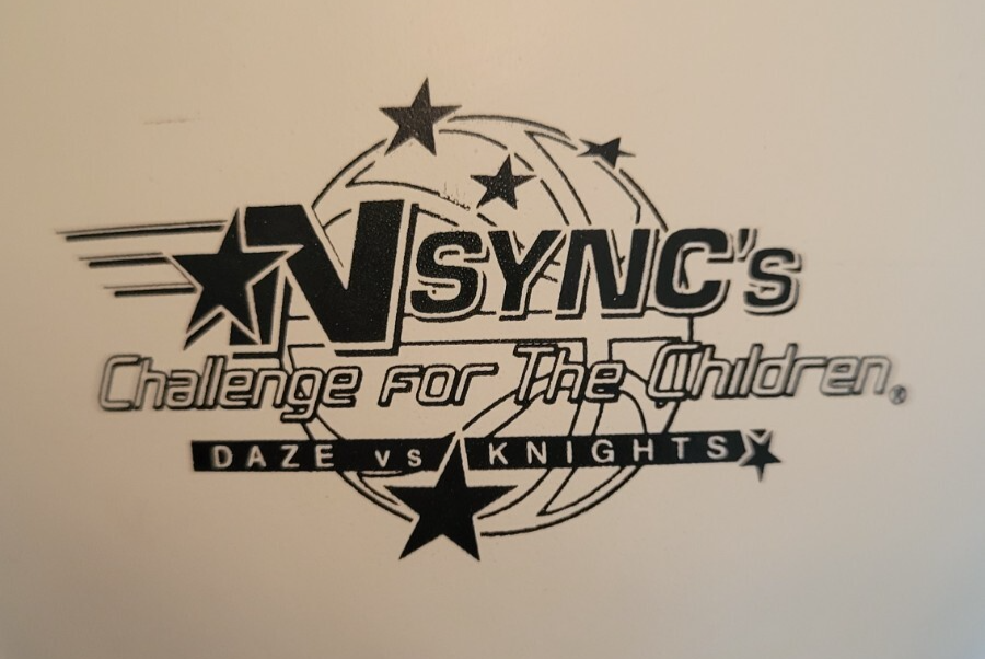 *NSYNC N'SYNC Challenge for the Children Mini Basketball | eBay
