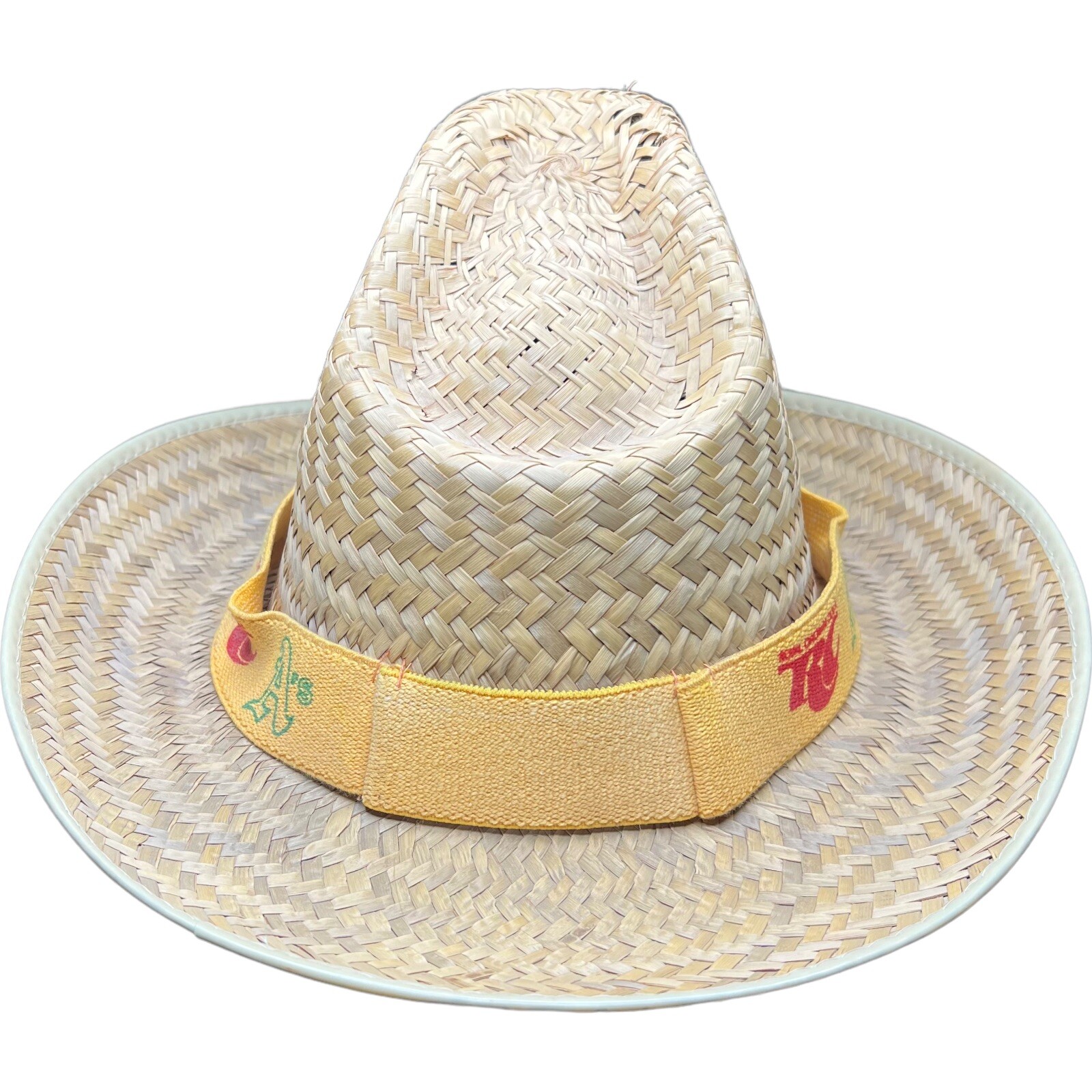 Vintage RC Cola Royal Crown Cola Oakland A’s Athletics Straw Hat Soda ...