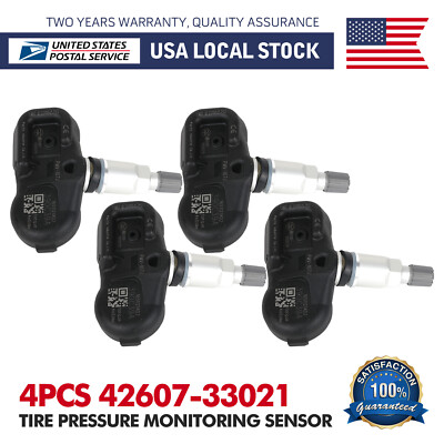 4Pcs TPMS Tire Pressure Sensors For 2006-2015 Toyota Prius Tacoma Alloy ...
