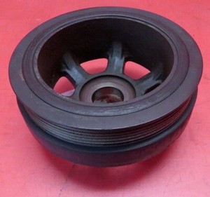 2003-2004 MERCEDES SL500 R230 OEM M113 MOTOR CRANKSHAFT PULLEY HARMONIC ...
