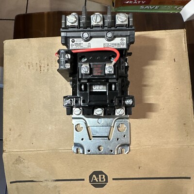 ALLEN-BRADLEY NEMA Size 0 Starter 500F-AOD930 SER. C 110/115-120V coil ...