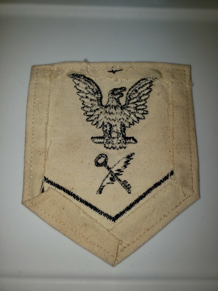 NR255 WW2 US Navy Rate White 3rd Class Ship's Serviceman IR42T | eBay