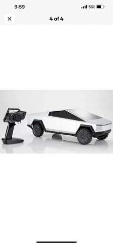 HOT WHEELS RC 1:10 TESLA CYBERTRUCK MATTEL CREATIONS TRUCK GXG31-993 ...
