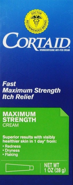 Exp 2013 Cortaid Fast MAXIMUM Strength Itch Relief Cream 1oz for sale ...