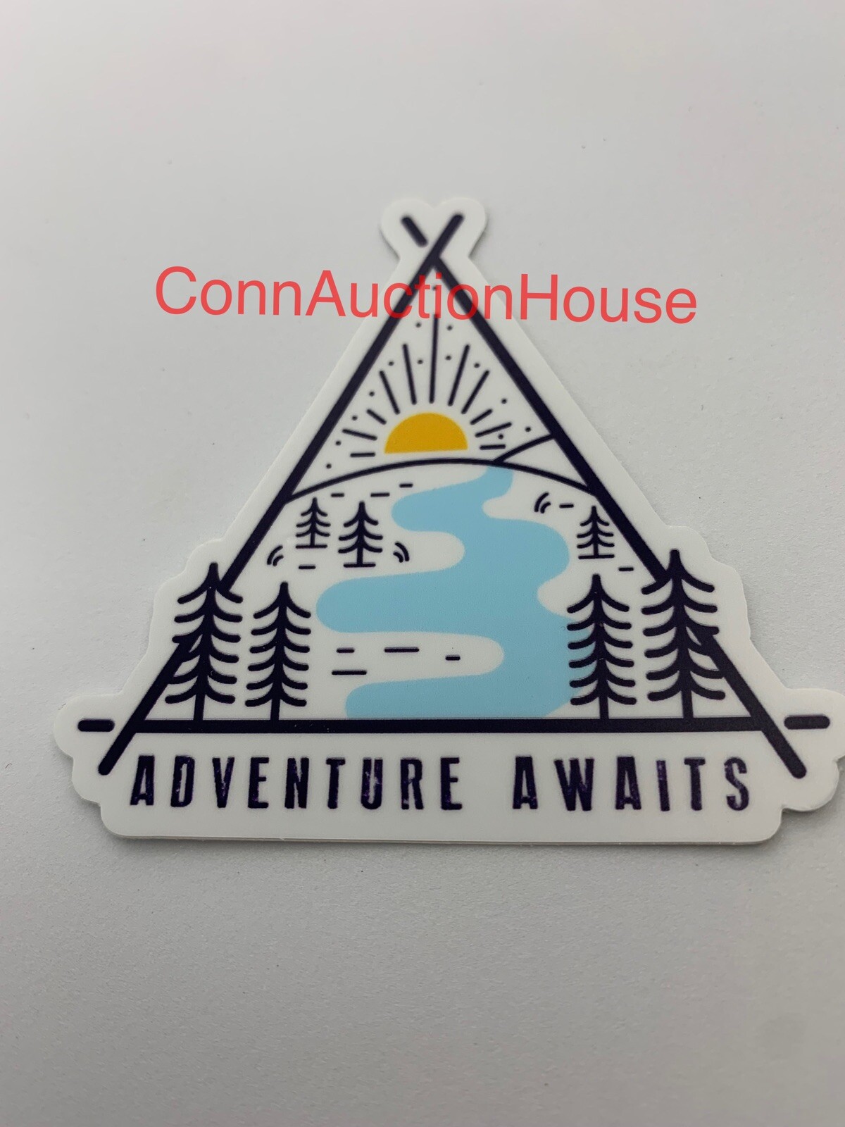 Adventure Awaits Explore Sticker ~ Water Bottle Laptop Tumbler Vinyl ...