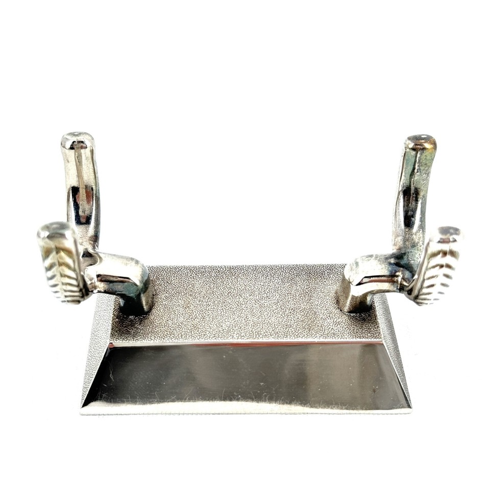 Wedding Certificate Holder Silverplate w Stand and Blank Gift Marriage ...