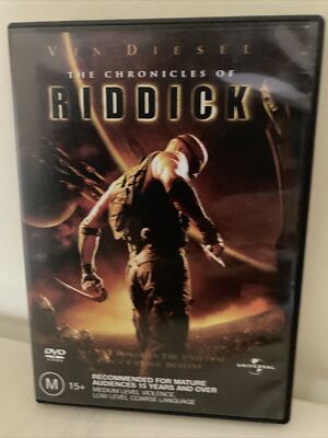 The Chronicles of Riddick DVD Rated M 15+ Vin Diesel | eBay Australia