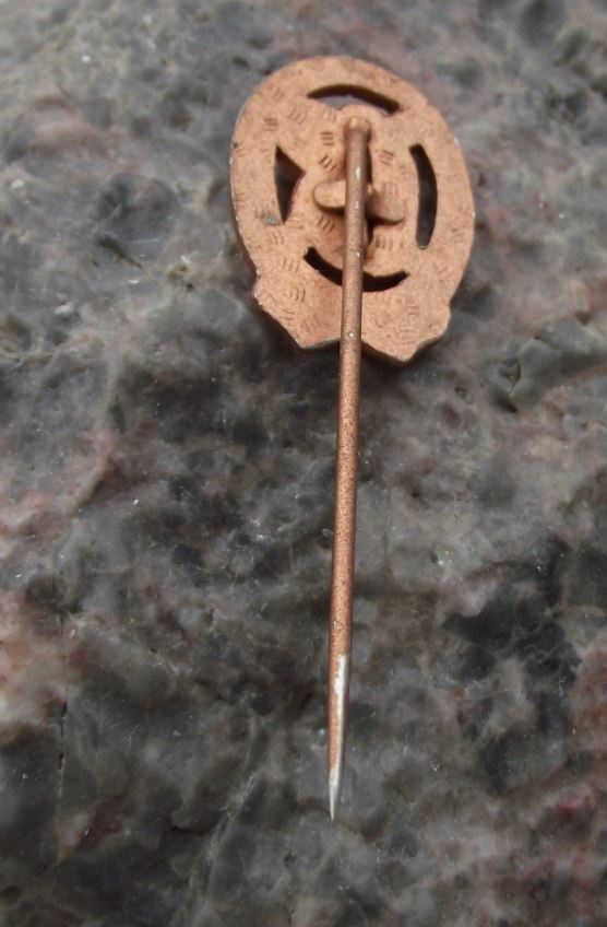 Antique DTSB East German DDR Central Sports Society Award Bronze Stick ...