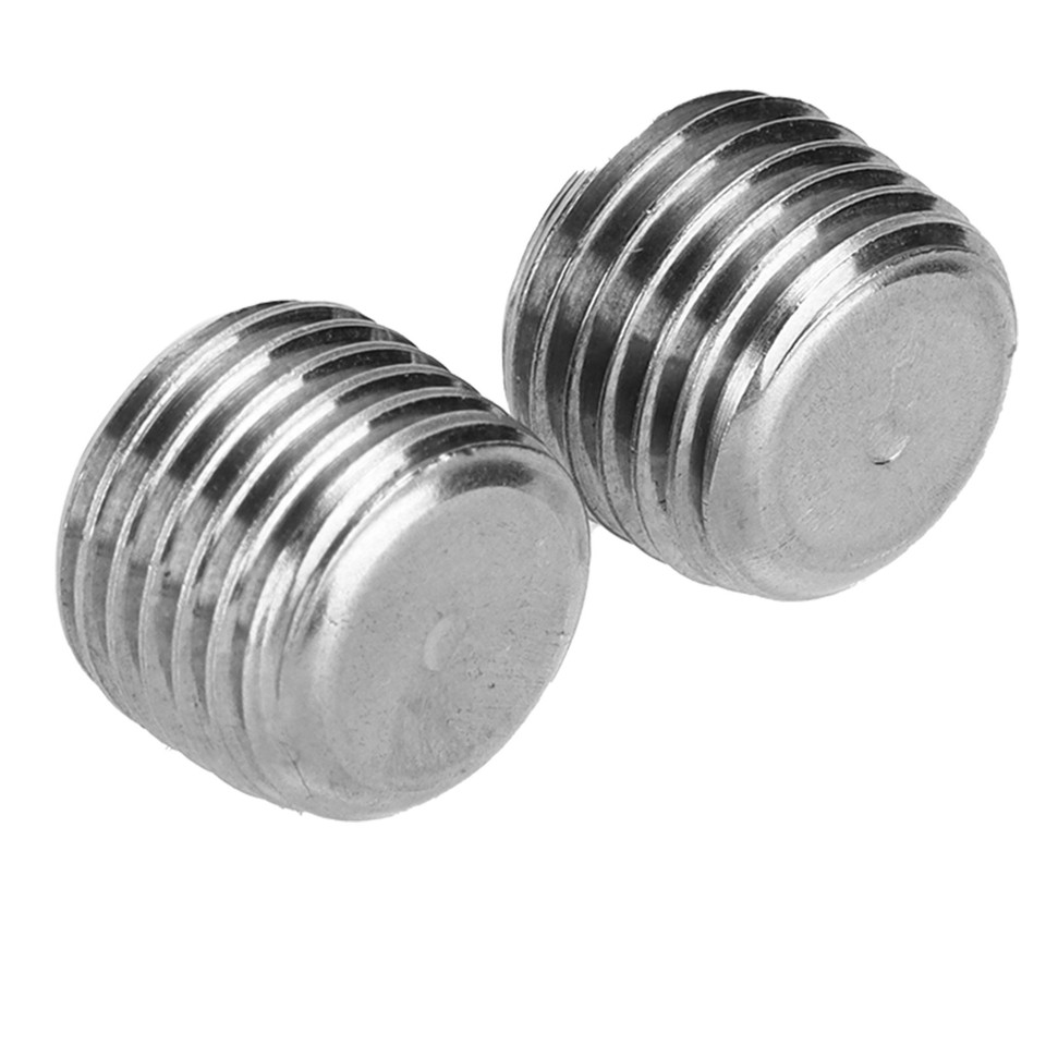 .2PCS 1/4in NPT Pipe Plug Male Thread Fitting Stainless Steel Internal ...