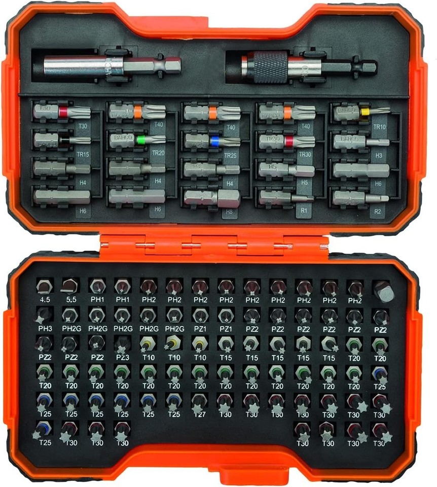 Bahco 100pc Bit Set 59/S100BC | eBay