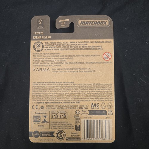 Matchbox Karma Revero Light Blue 112/125 NEW 2024 | eBay