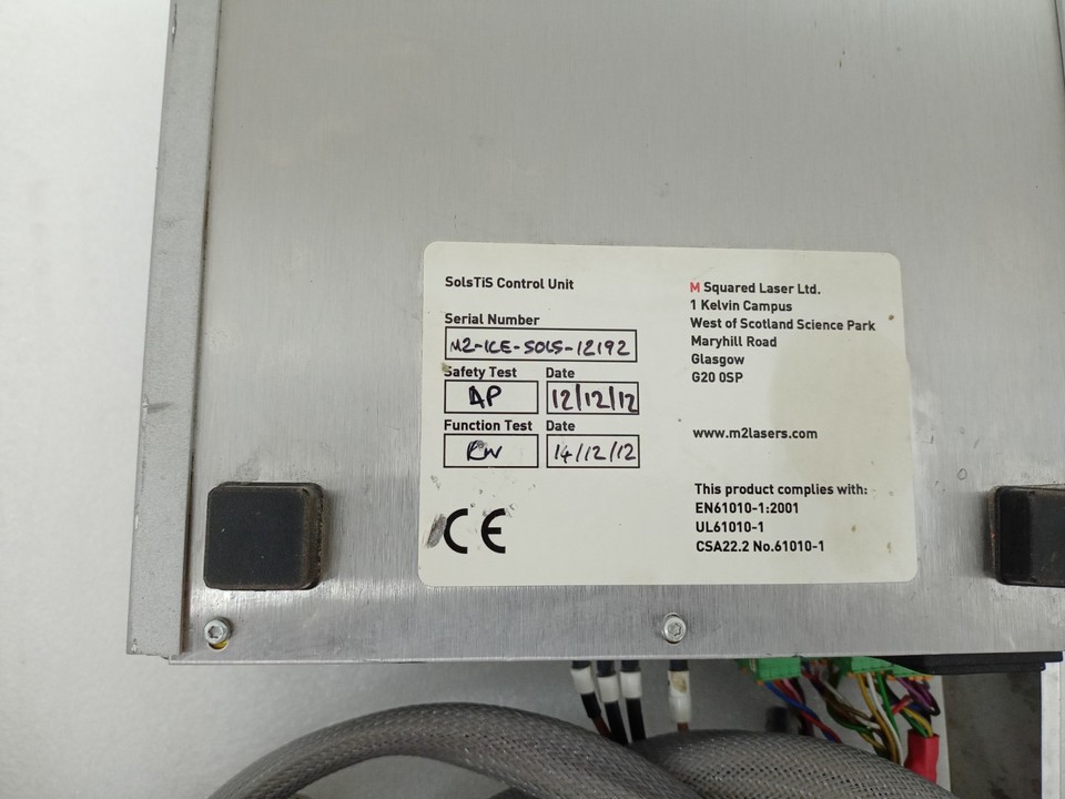 M Squared ICE bloc SolsTiS Control unit | eBay