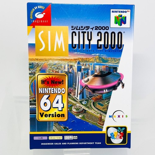 Nintendo 64 Simcity 2000 Nintendo64 | eBay