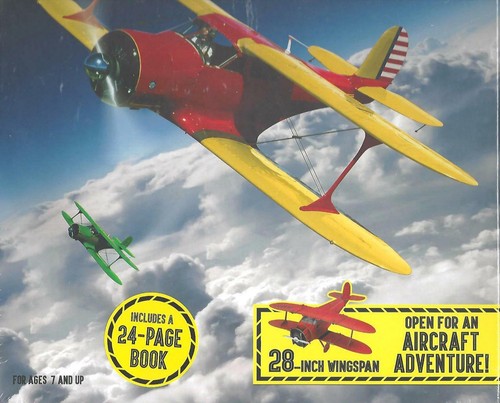 Mega Model Airplane Build Model 28" Wingspan Beechcraft Biplane 24 Page ...