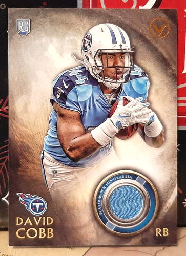 DAVID COBB ~ 2015 TOPPS VALOR / ROOKIE RELIC #VRR-DCO ~ TITANS ~ MINNESOTA | eBay
