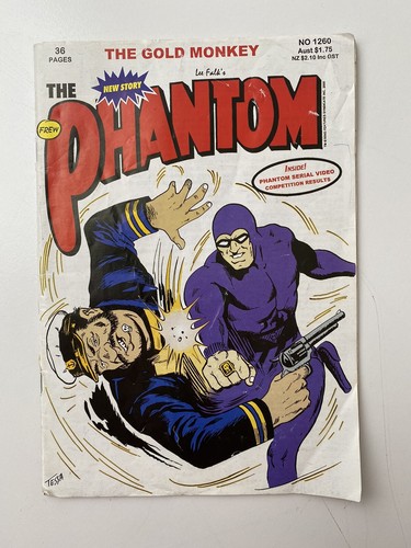 The Phantom Comic - No 1260 - The Gold Monkey- Comic Book Collection ...