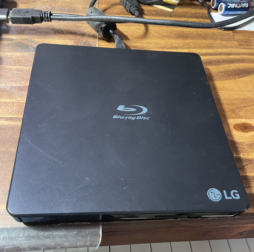 LG BP50NB40 Blu-Ray DVD Portable Slim Writer Player Complete Great ...