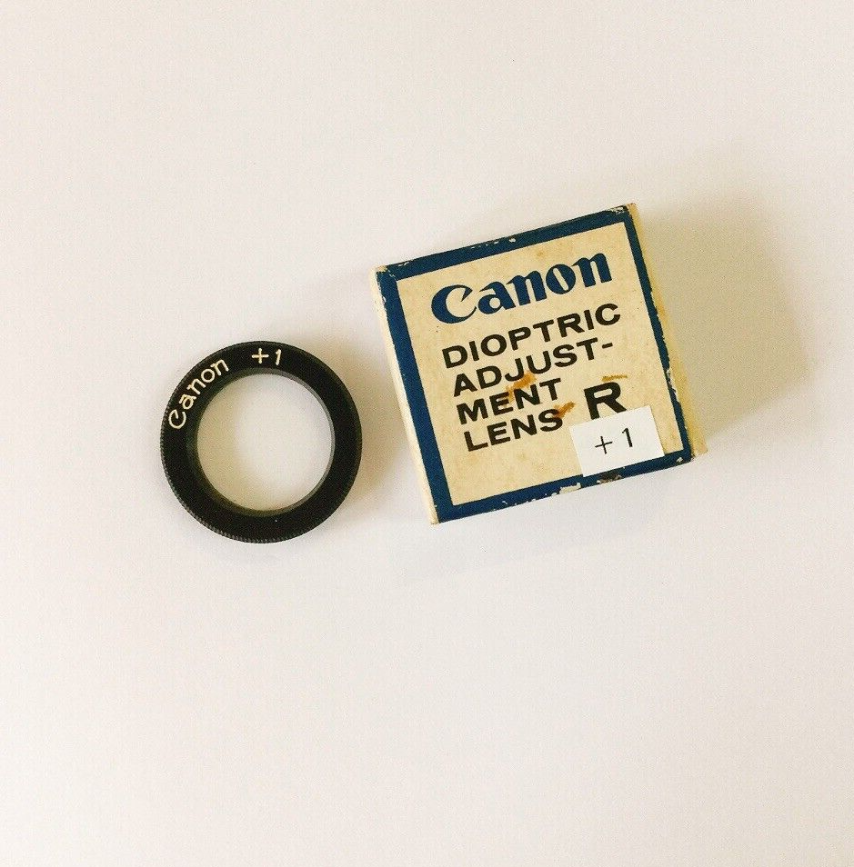 Canon +1.0 Dioptric Adjustment Lens R correctly diopter eyepiece for F ...
