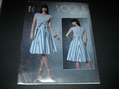 Vogue Pattern 1795/9293 Misses' Fitted Dress with Sleeve Variations 14 ...