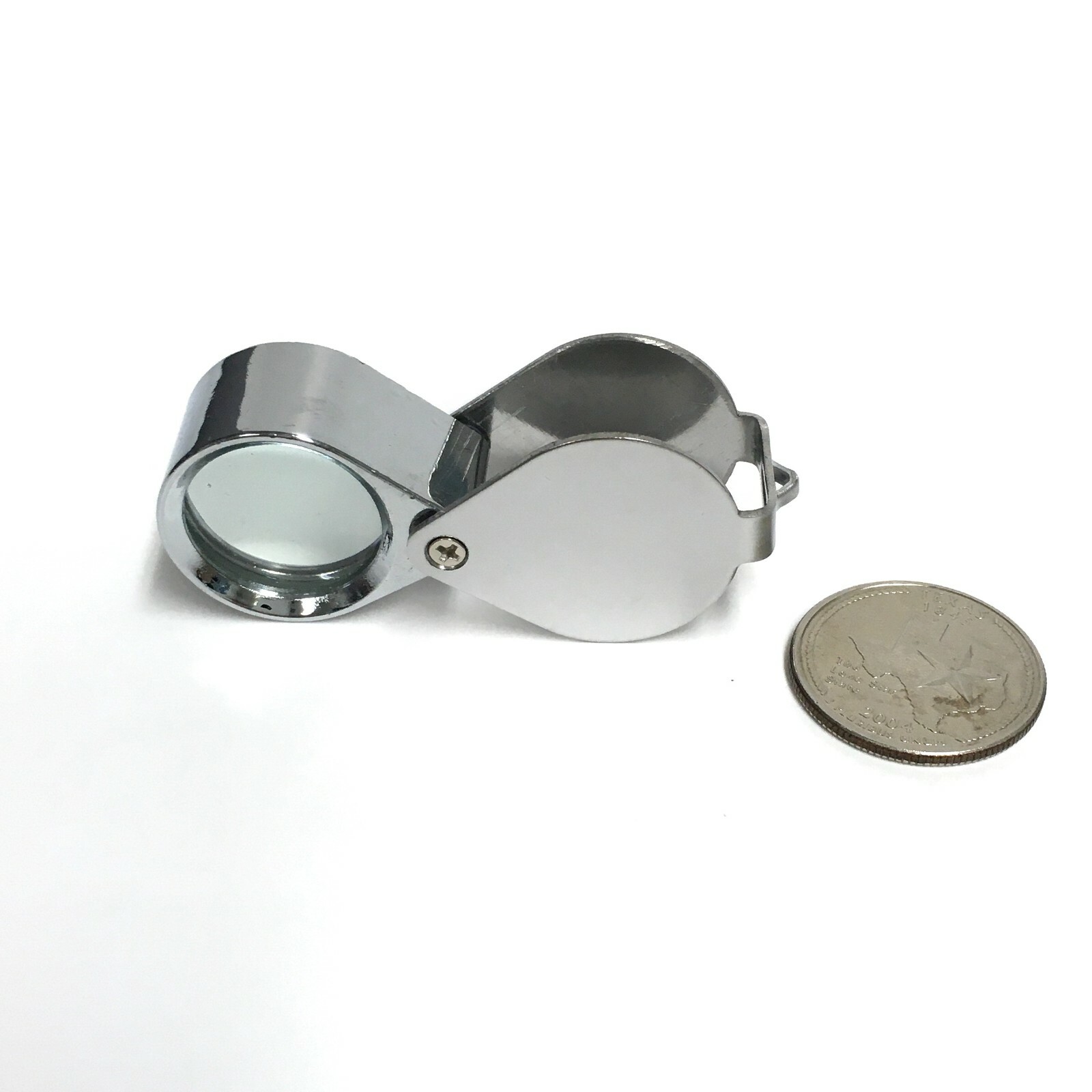 10x Triplet 10x 21mm Glass Lens Jewelers Loupe Eye Magnifier Magnifying ...