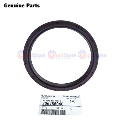 GENUINE Subaru 806786040 EJ20 EJ25 SERIES ENGINES REAR MAIN OIL SEAL ...